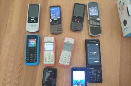 Nokia 105 / 1100 / 8800e-1 / 6700c-1; SE Aino U10i