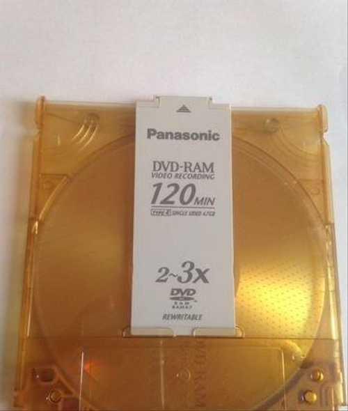 Panasonic DVD-RAM video recording