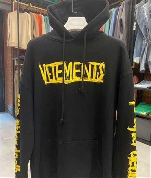 Vetements худи world tour