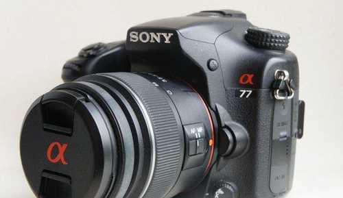 Sony a77 kit 18-55mm