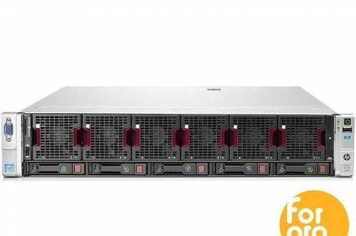 Сервер HP DL560 G8 5sff 4xE5-4650v2 128GB, P420