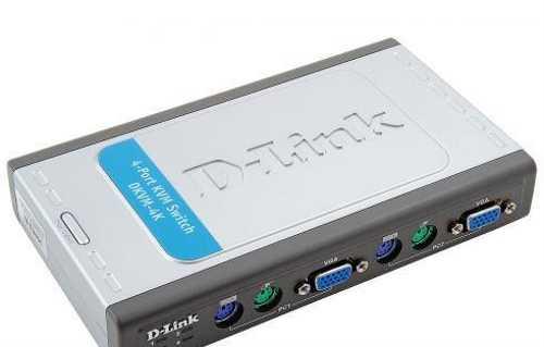 KVM переключатель D-Link dkvm-4K 4-port