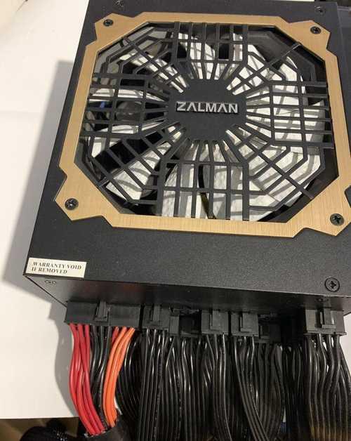 Блок питания zalman watttera 1000w обзор