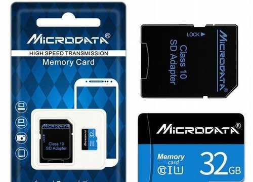 Карта памяти micro SD 32Gb новая