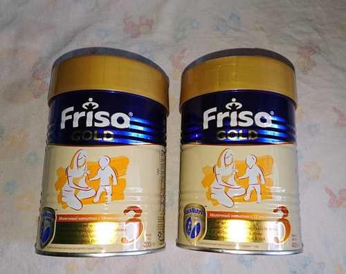 Смесь Friso Gold 3 2 банки