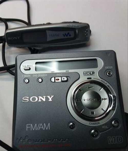 MD Walkman Sony MZ-G750 c радио