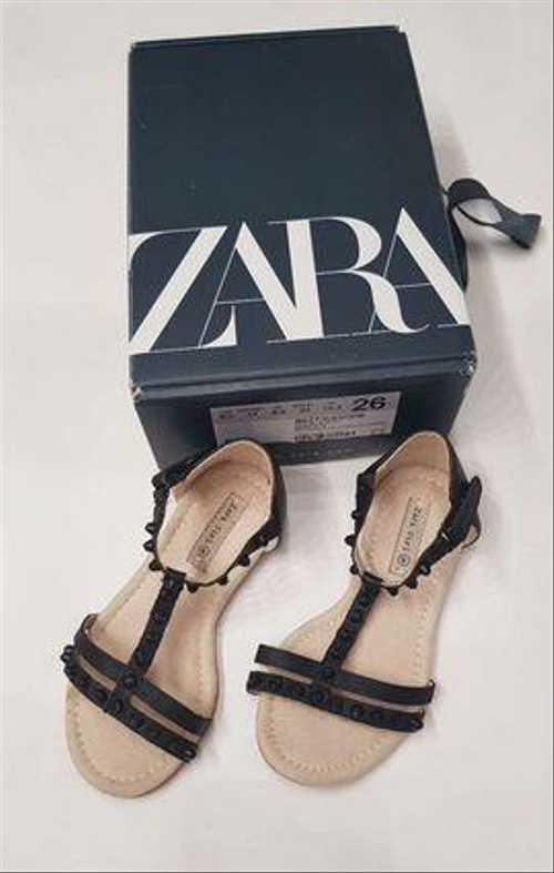 Кожаные босоножки zara