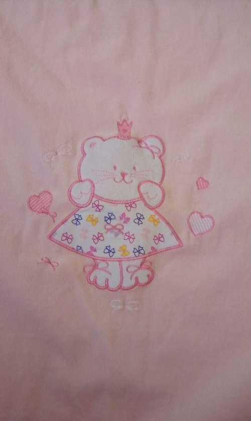 Детский плед и подушка