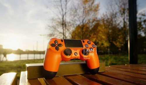 Джойстик DualShock 4 оранжевый