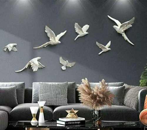 Декоративные птички на стену. Птицы на стену