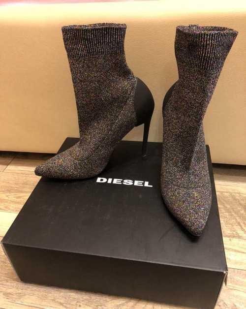 Ботильоны Diesel носок/чулок