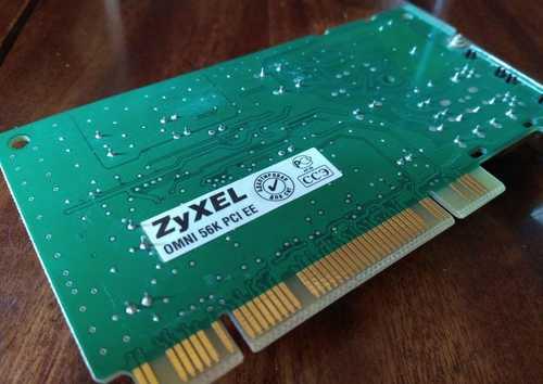 Модем Zyxel Omni 56 PCI