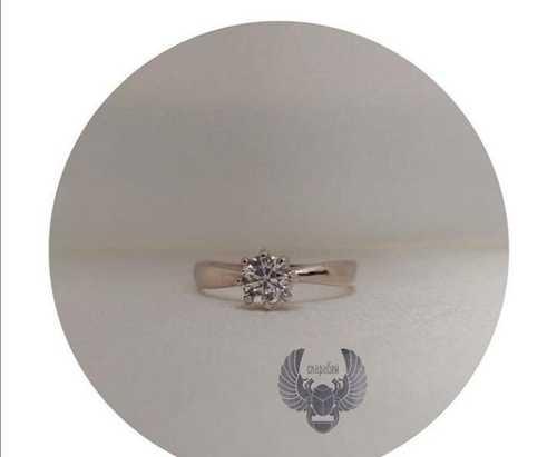 Кольцо с бриллиантом 0,51 ct