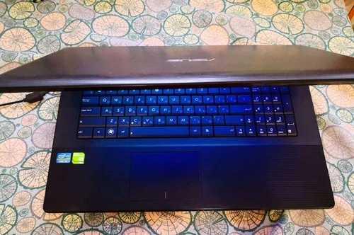 Игровой ноутбук Asus X75VC/17.3"/i3x4/6/500/GF720