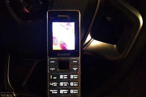 Телефон maxvi M10 2xсимочный кнопочный