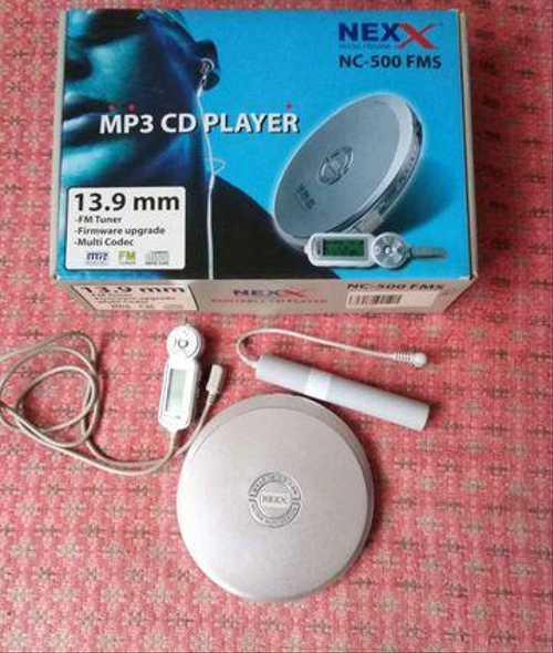 Cd mp3 плеер nexx NC500FMS