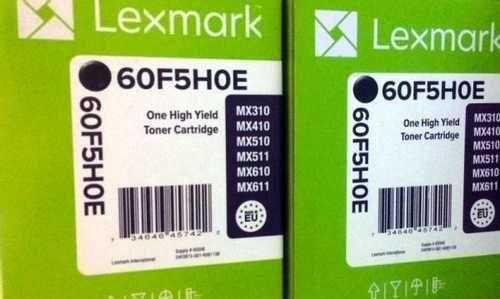 Картридж Lexmark 60F5H0E 60F5H00 60F5X0E 60F5X00