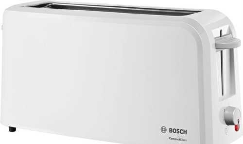 Тостер Bosch TAT3A001 980Вт белый