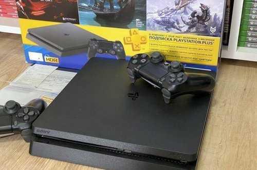 PS4 Playstation 4 Sony PS4 slim + игры GTA 5 RDR2