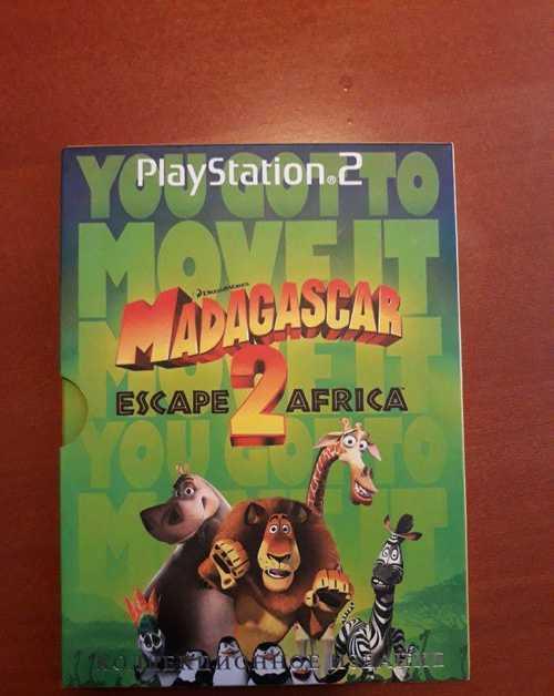 PlayStation 2 игра Madagaskar 2 коллекционный диск