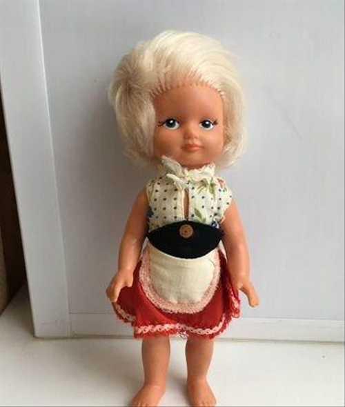 Кукла маленькая времён СССР, производство гдр