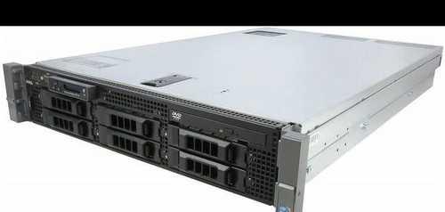 Сервер Dell PowerEdge R710 цп E5645 x2 x18 96gb