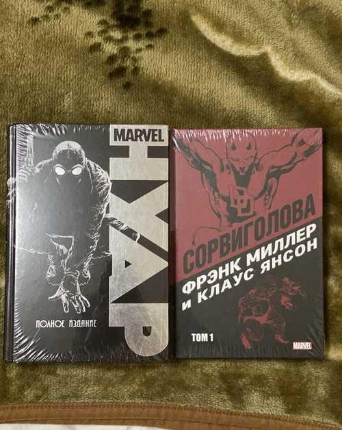 Сорвиголова, Миллер/Янсон, нуар, marvel комиксы гр