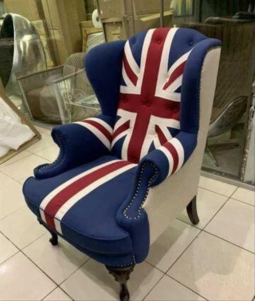 Кресло с Британским флагом