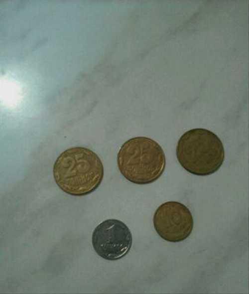 Старинные монеты Украина