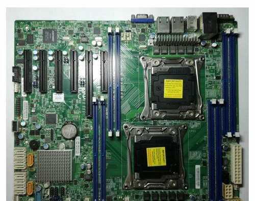 Материнская плата Supermicro X10DRL-i 2x LGA2011-3