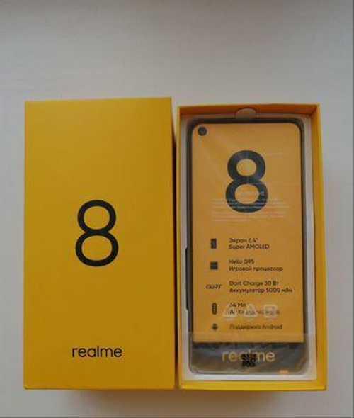 Новый смартфон Realme 8