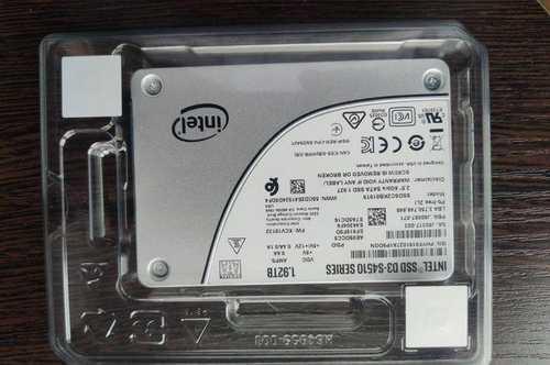 Intel ssd D3-s4510 1.92TB