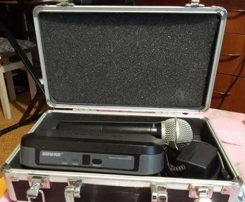 Радио-микрофон shure PG24/PG58 R10