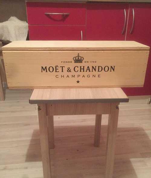 Коробка от шампанского Moet & Chandon