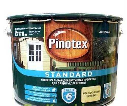 Pinotex standart грунт и пропитка цвет сосна
