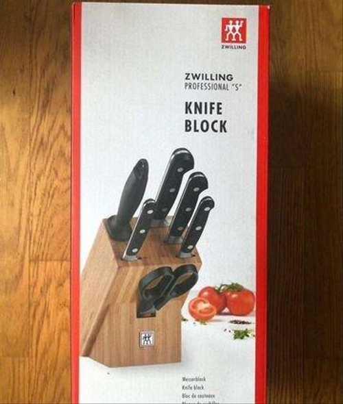 Набор ножей для кухни zwilling professional "S"