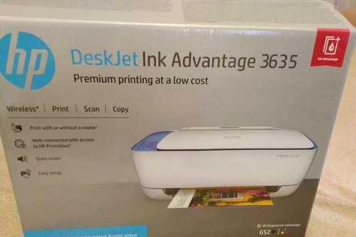 Мфу струйное HP DeskJet Ink Advantage 3635 e-All-i