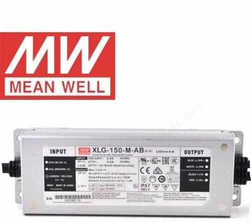 Блок питания mean well XLG на 60Вт LED Driver Festima Ru