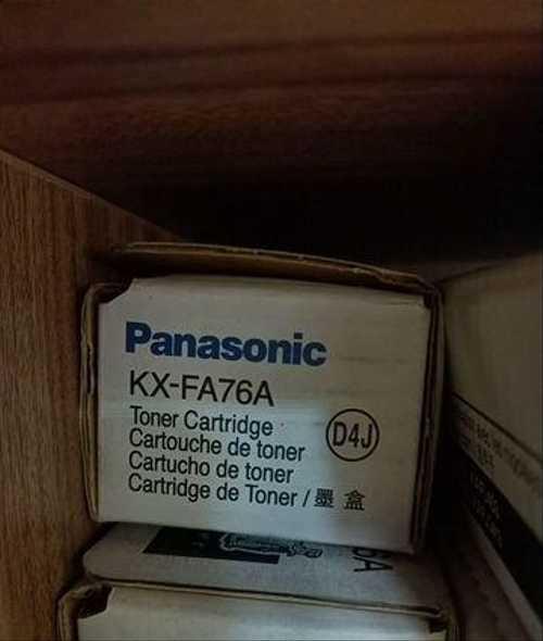 KX-FA76A Картридж Panasonic оригинал