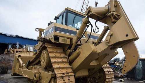 Разбор бульдозера caterpillar D9R