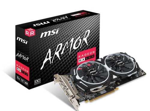 MSI RX580 8Gb Armor OC Gaming X