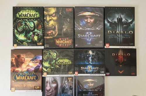 Игры для пк StarCraft / WarCraft / WoW/ Diablo