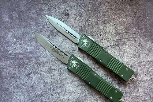 Нож складной Microtech Combat Troodon Vespa green