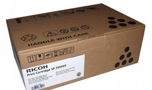 Ricoh SP 3500XE Black 407646 407647 407648 406522