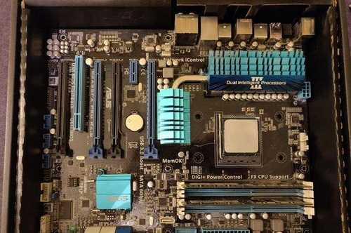 Asus m5a99fx pro r2.0+AMD FX9590+16 GB RAM+GTX970