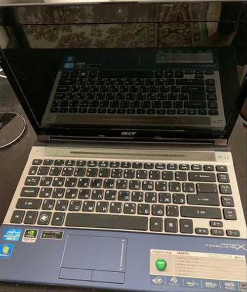 Ноутбук Acer aspire 3830 TG