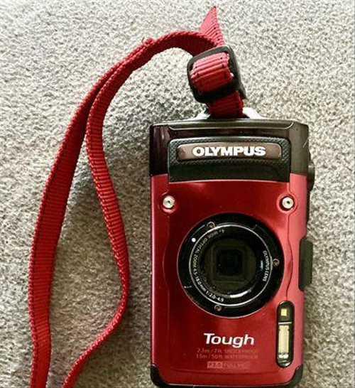 Компактный фотоаппарат Olympus TG-2 red