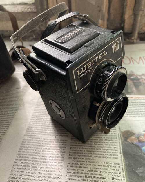 Советский ретро фотоаппарат