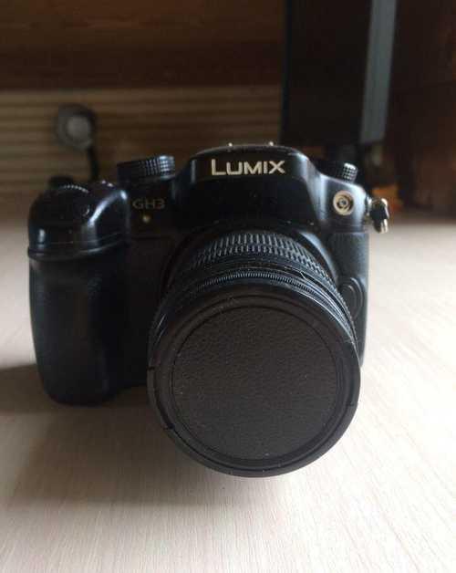 Беззеркальный фотоаппарат lumix GH3 с объективом P
