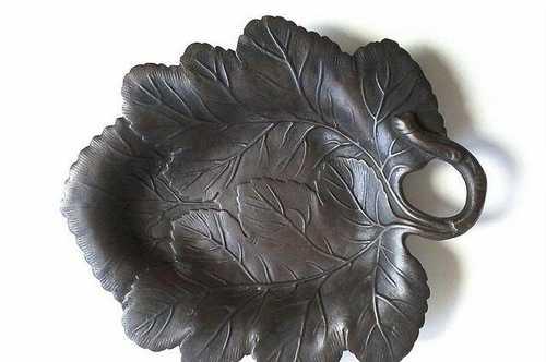 Куса тарелка-пепельница "Арбузные листья" 1951 год